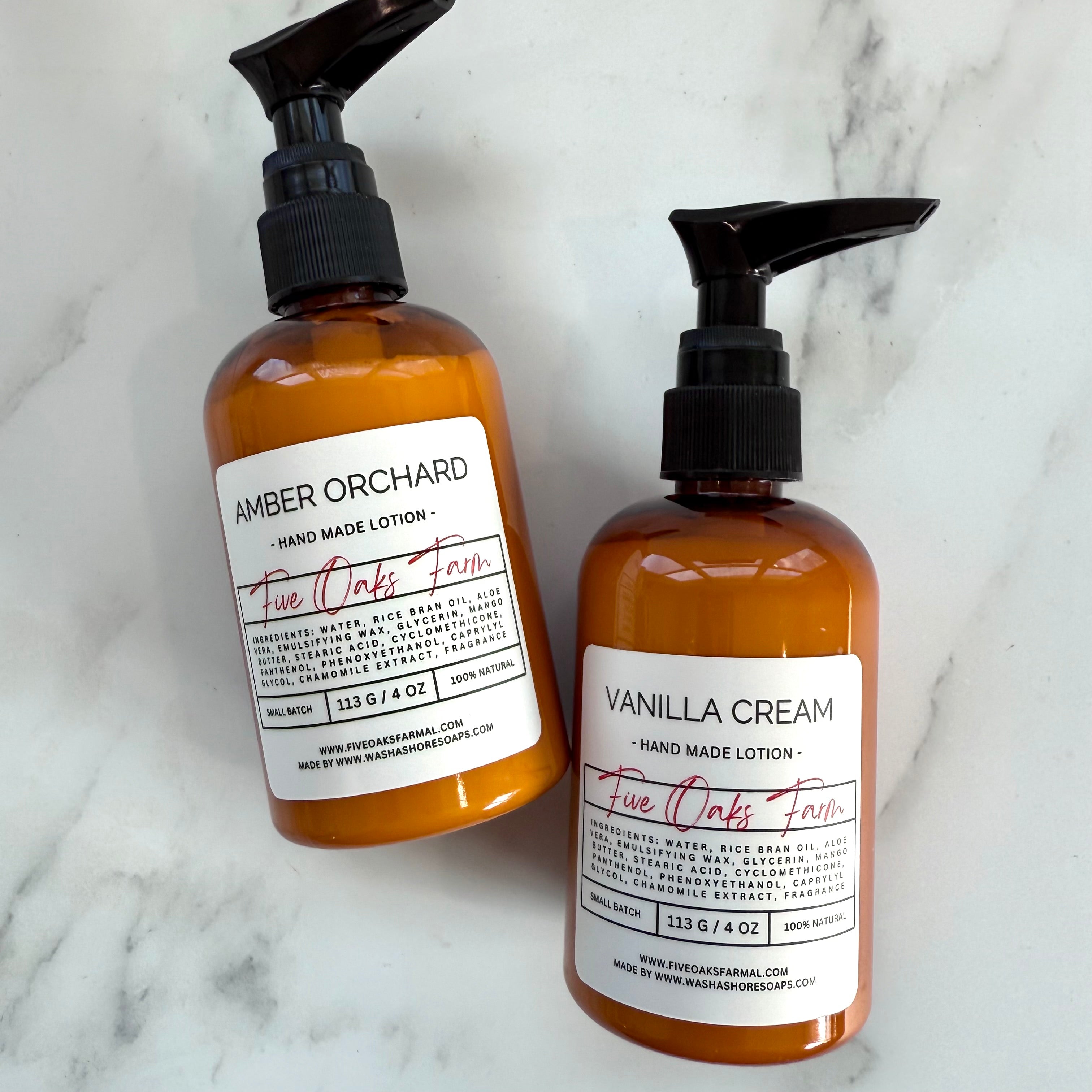 Hand Made Lotion – Five Oaks Farm